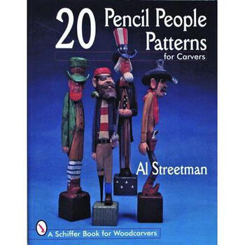 20 Pencil People Patterns for Carvers