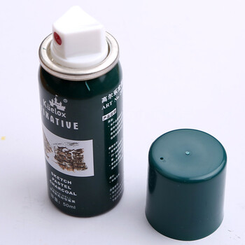 高尔乐喷雾定画液色粉固定液铅笔素描定画液笔水粉固色剂 50ml 淡香