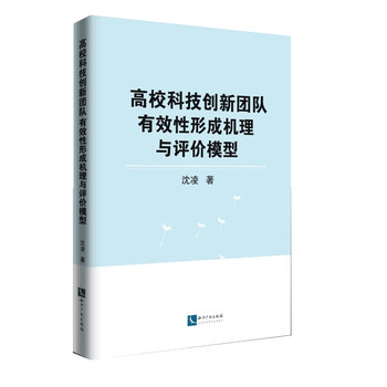 高校科技创新团队有效性形成机理与评价模型