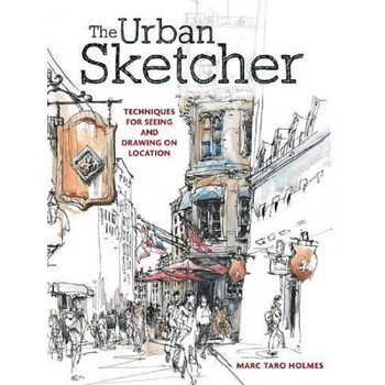 预售 城市速写 英文原版 The Urban Sketcher: Techniques
