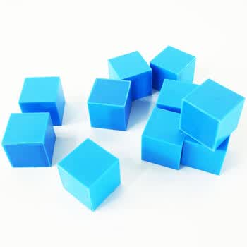 1个 4cm 正方体 小学数学教具 教学仪器 学具