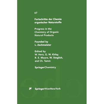 Fortschritte Der Chemie Organischer Natursto...