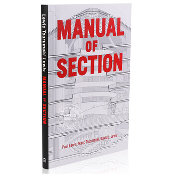 英文原版 Manual of Section 建筑剖面手册 建筑剖面之美 Paul