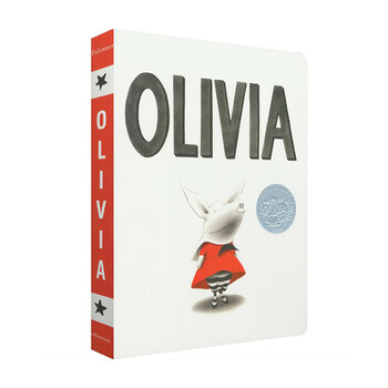 吴敏兰绘本123书单推荐 奥莉薇 Olivia 纸板书 进口英文原版 凯迪克银奖绘本