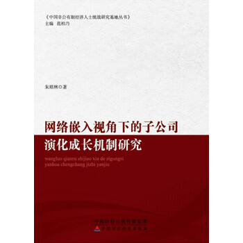 网络嵌入视角下的子公司演化成长机制研究