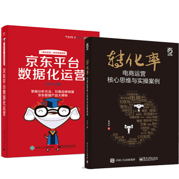 区域包邮京东平台数据化运营+京东店铺装修一本通  2本