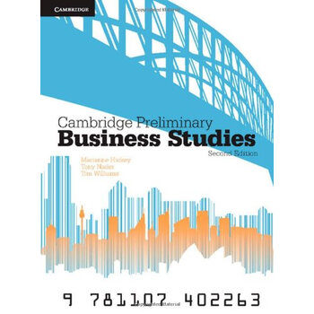 【】Cambridge Preliminary Business Studies