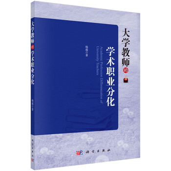 [按需印刷] 大学教师的学术职业分化