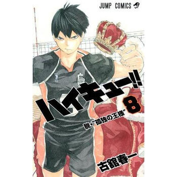进口日文 漫画 排球少年 ハイキュー!! 8