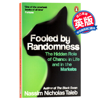 随机漫步的傻瓜 英文原版 Fooled by randomness (N. H. Taleb)
