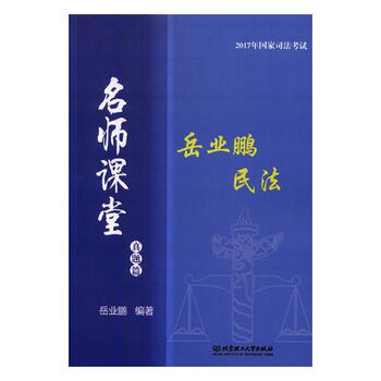 岳业鹏民法 书籍 考试 司法考试