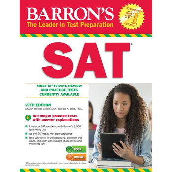 【】Barron's SAT, 27th Edition