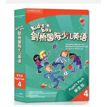 【剑桥自营】第一版Kid\\x27s Box剑桥国际少儿英语4学生包点读版第四册四级中小学生英语适合5-12岁学生用书外研社培训教材