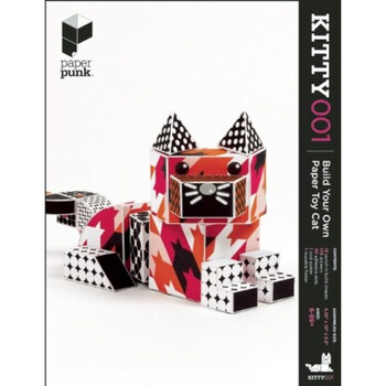 Kitty 001 Build Your Own Paper Toy Cat