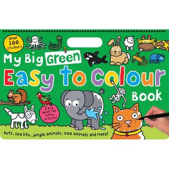 My Big Green Easy to Colour Books