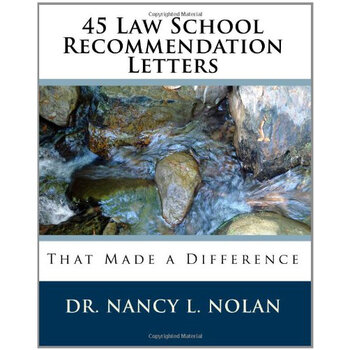 【】45 Law School Recommendation Letters