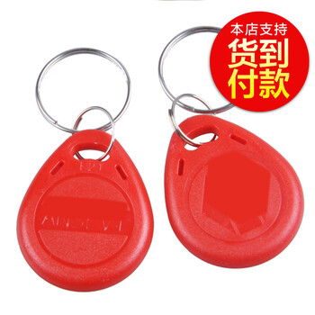 智络（zhiluo）IC钥匙扣卡 ID感应卡 门禁卡 考勤卡 小区门卡异形卡 可用作会员卡 IC钥匙扣卡 200个