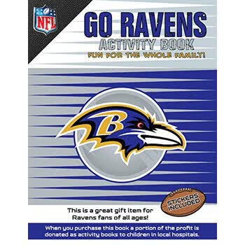 【】Go Ravens Activity Book