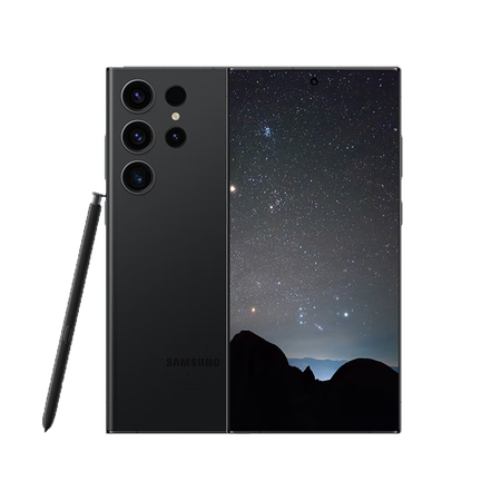 三星Samsung Galaxy S23 Ultra SM-S9180 稳劲性能大屏 S Pen书写 S23Ultra 悠远黑 12+256 ...