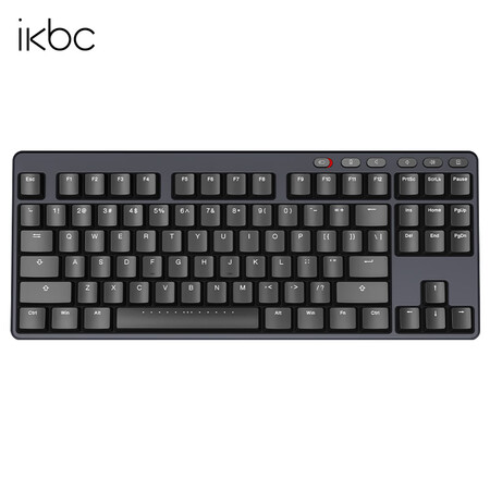 ikbc S200/S300 机械键盘蓝牙键盘笔记本ipad便携办公键盘 S200 黑色 无线2.4G 红轴【图片 价格 品牌 报价】-京东