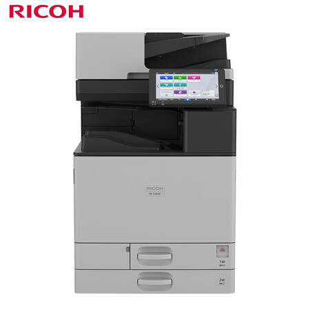 【理光IM C6010 】理光（Ricoh）IM C6010 A3彩色多功能数码复合机 主机+双面同步送稿器+标配双纸盒【行情 报价 价格 ...