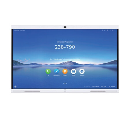 【HUAWEIIdeaHub Pro 86】华为HUAWEI IdeaHub Pro 86,企业智慧屏办公宝视频会议设备无线传屏投影远程协作白 ...