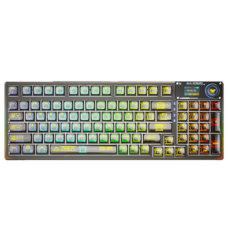 体验狼蛛F98Pro：揭示真相的机械键盘之旅-对比猫