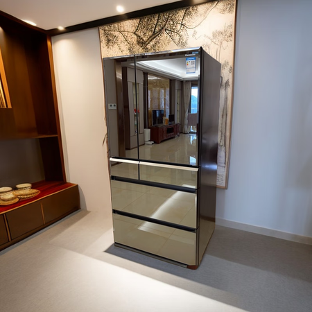 松下（Panasonic） NR-F673WX-X5松下进口家用冰箱F607/507/F604/F543TXE NR-F673WX-X5 镜面 ...