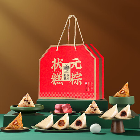 稻香私房粽子礼盒端午送礼团购鲜肉粽蜜枣粽豆沙粽 稻香状元1350g【图片 价格 品牌 报价】-京东