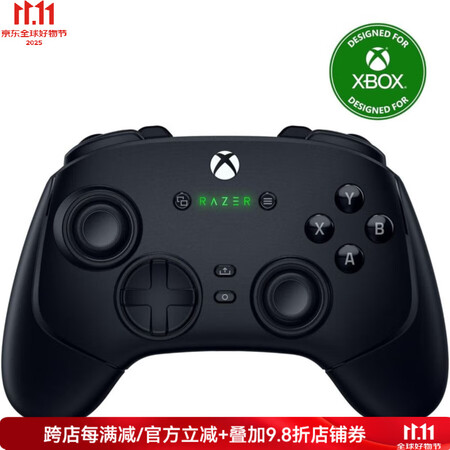 雷蛇（RAZER）Wolverine V3 Pro幻影战狼V3专业版游戏手柄无线控制器 霍尔摇杆适用Xbox PC电子竞技控制器 美版 黑色 ...