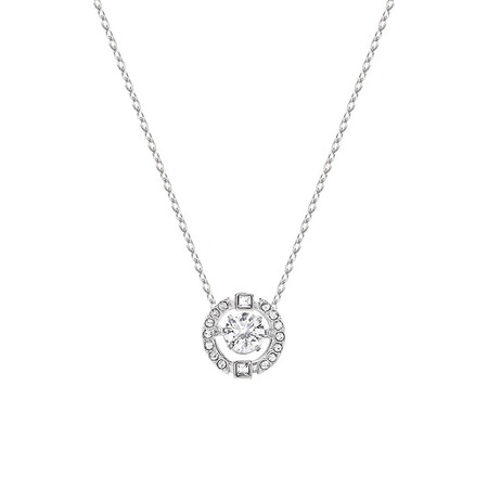 【施华洛世奇项链】SWAROVSKI(施华洛世奇) Sparkling Dance 跳动的心项链 5286137【行情 报价 价格 评测】-京东