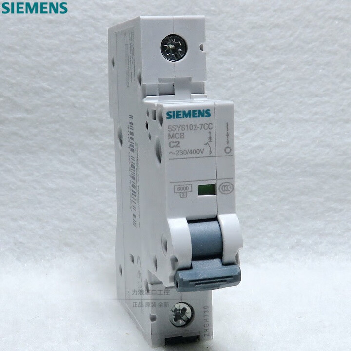 西门子（SIEMENS）空开 小型断路器 5SY6 MCB 空气开关 1P C型 5SY6102-7CC 1P C2A【图片 价格 品牌 报价】-京东