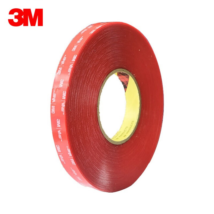 【3M4905】3M 透明VHB防水耐高温强力持久亚克力双面胶带大卷装 宽20毫米*长33米*厚0.5毫米 4905【行情 报价 价格 评测】-京东