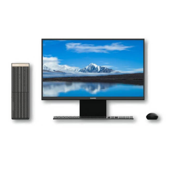 【华为PGUV-WBY0G】【华为擎云W515】 PGUV-WBY0G Kirin 990 8GB 256GB+1T 主机+显示器 带光驱 统信UOS试用版【行情 报价 价格 评测】-京东