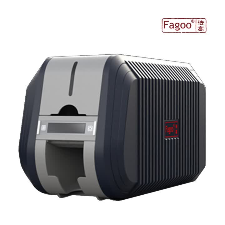 FagooFagoo P510系列证卡打印机制卡机证卡机可擦写卡制卡机IC卡ID打印打印员工卡门禁卡一卡通打印机 300dpi单面+接触式读写 ...