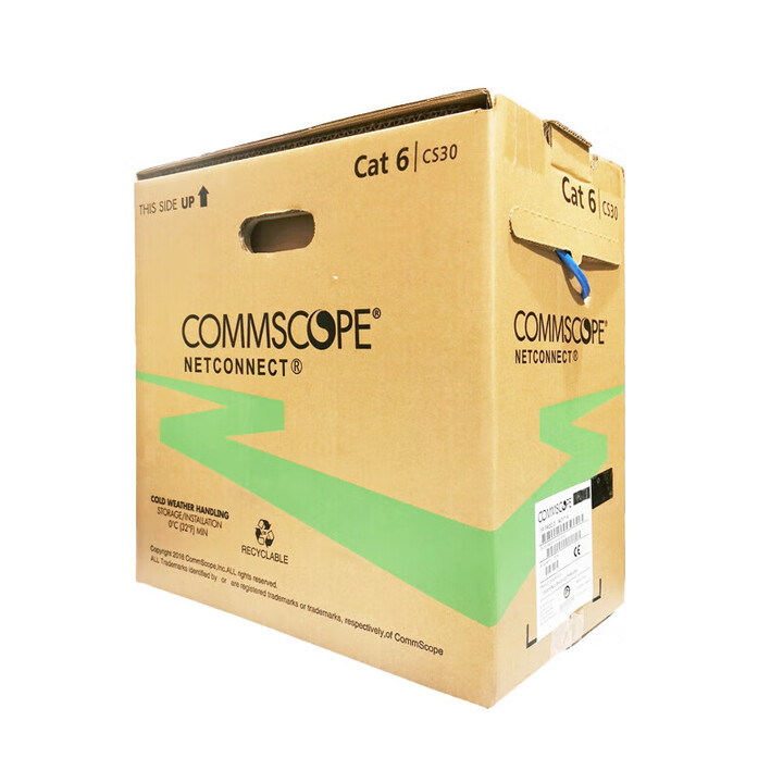 【COMMSCOPE六类非屏蔽双绞线】COMMSCOPE康普 原安普六类非屏蔽双绞线/网线1427071-6/305米【行情 报价 价格 评测】-京东