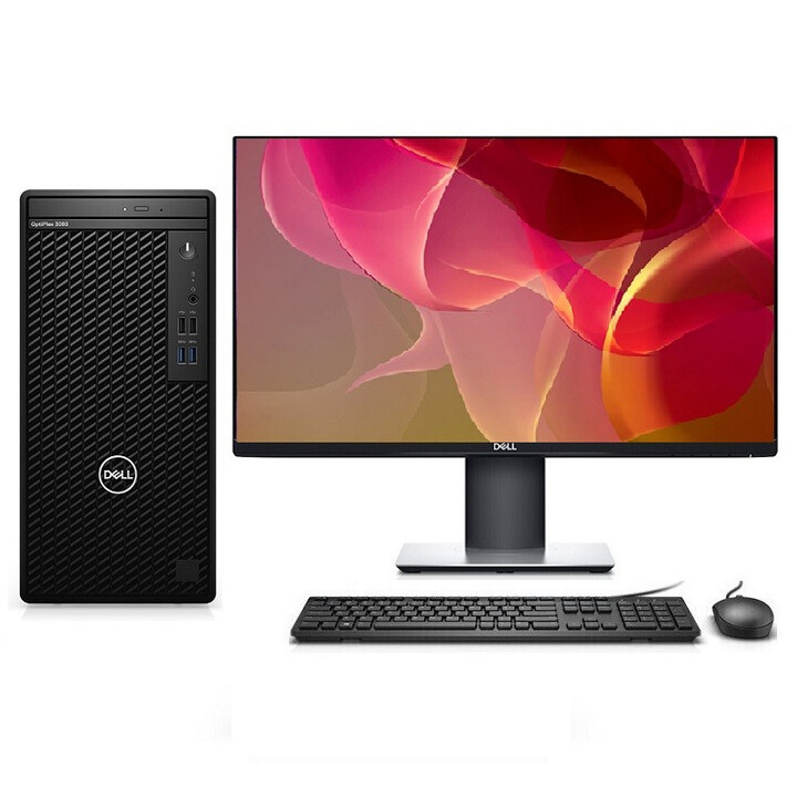 戴尔（DELL） Optiplex 3000MT升级7020MT 商用办公财务设计用台式电脑 带21.5英寸高清显示器 i5-14500 ...