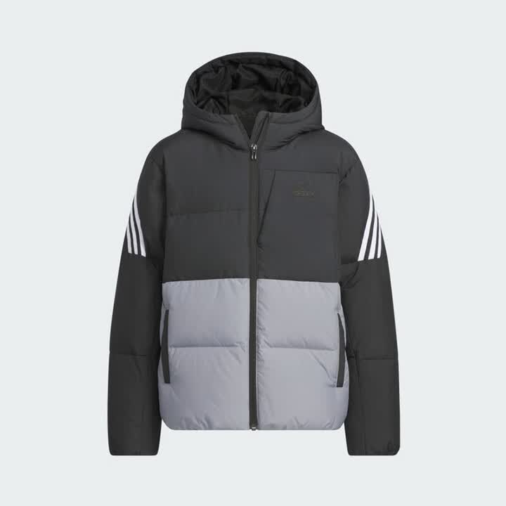 【阿迪达斯儿童羽绒服】阿迪达斯（adidas）青少年男羽绒服时尚百搭暖和秋冬外套 JI6145 128 【行情 报价 价格 评测】-京东
