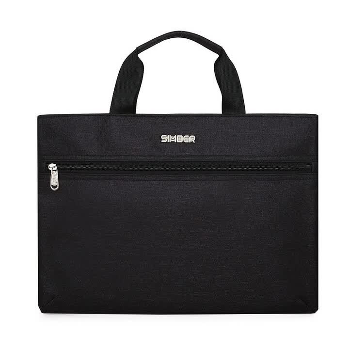【斯莫尔SL-533】斯莫尔（SIMOER）SL-533黑色公文包文件袋手提包商务男包大容量手提袋文件包会议包厂家定制可印刷联系客服【行情 ...