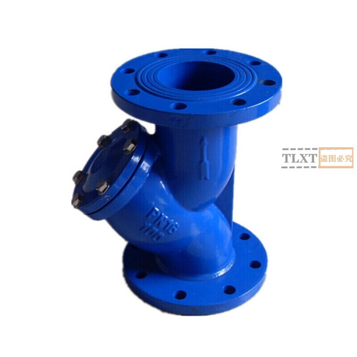 Y型过滤器 法兰过滤器 DN40 50 65 80 100 150 200 300 DN100 (球铁烤漆304滤网)【图片 价格 品牌 报价】-京东