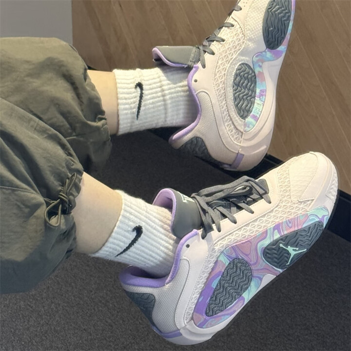耐克（NIKE）Air Jordan Tatum 2 塔图姆2代 男子减震耐磨低帮实战运动篮球鞋 FZ2203-600粉紫 43 (275mm ...