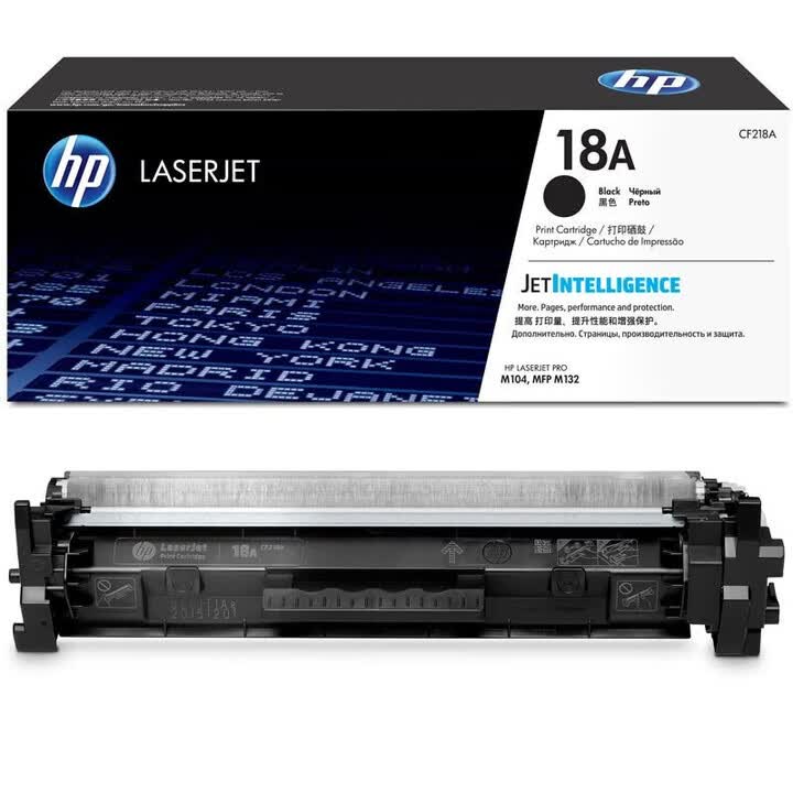 【惠普惠普（HP）CF218A】惠普（HP）CF218A/18A原装黑色硒鼓/墨粉/碳粉盒 适用hp M104a/w M132a/nw/fn ...