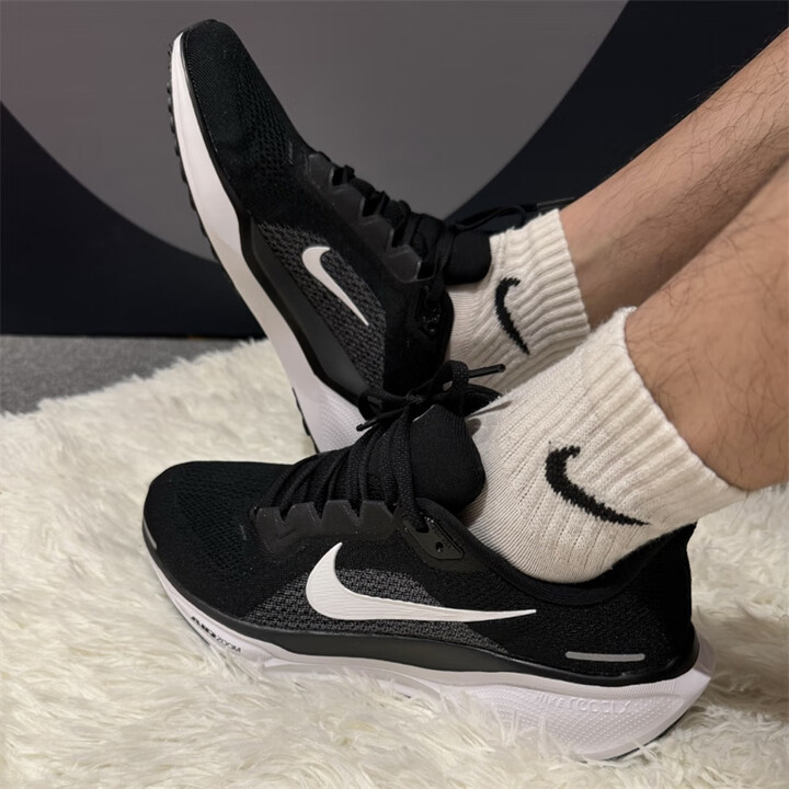 耐克（NIKE）男女Pegasus 41飞马防滑耐磨缓震低帮轻便透气舒适运动跑步鞋 FD2722-002黑色男款 40【图片 价格 品牌 报价】-京东