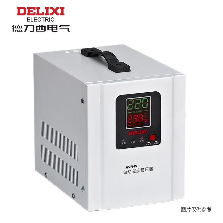 【德力西电气AVR-W 1kVA】德力西电气 AVR-W 全自动 单相 1KVA 105-270V 220V 50/60Hz AVRW1 稳压 ...