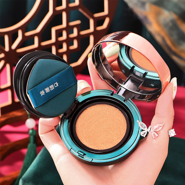 第二代古韵新妆遮瑕隔离气垫不易脱妆带替换装持妆轻薄服帖BB霜女 古韵新妆第三代气垫#自然色 带有替换芯【图片 价格 品牌 报价】-京东