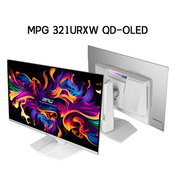 微星（MSI）MPG322URX/321URX白色32寸OLED DP2.1 4K240Hz游戏电竞显示器 MPG 321URXW QD-OLED 白色 官方标配【图片 价格 品牌 报价】-京东