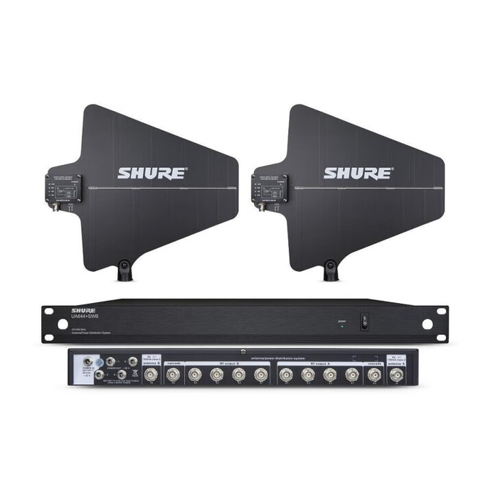 舒尔（SHURE）UA845/844天线放大器户外无线话筒接收信号功率增强器 UA844(4路)【图片 价格 品牌 报价】-京东