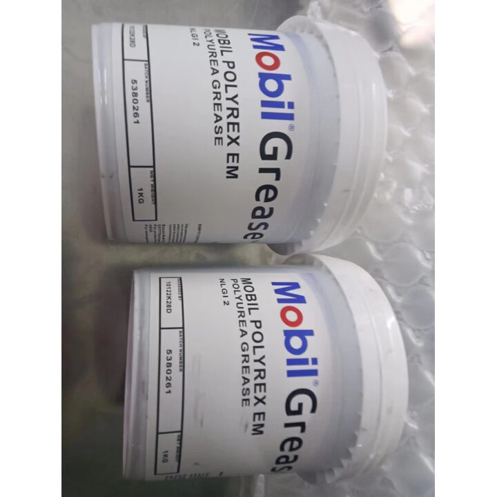 羙孚美孚宝力达EM润滑脂Polyrex EM 103系列 高温电机轴承2号EMPL 35LB润滑黄油 EM(1KG)【图片 价格 品牌 报价】-京东