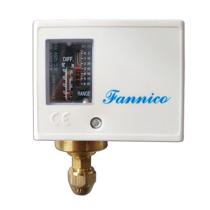 科至途Fannico压力开关FNC-K6压力差控制器-0.7-6Bar低压压差开关0.6Mpa FNC-K6 黄铜材质【图片 价格 品牌 报价】-京东