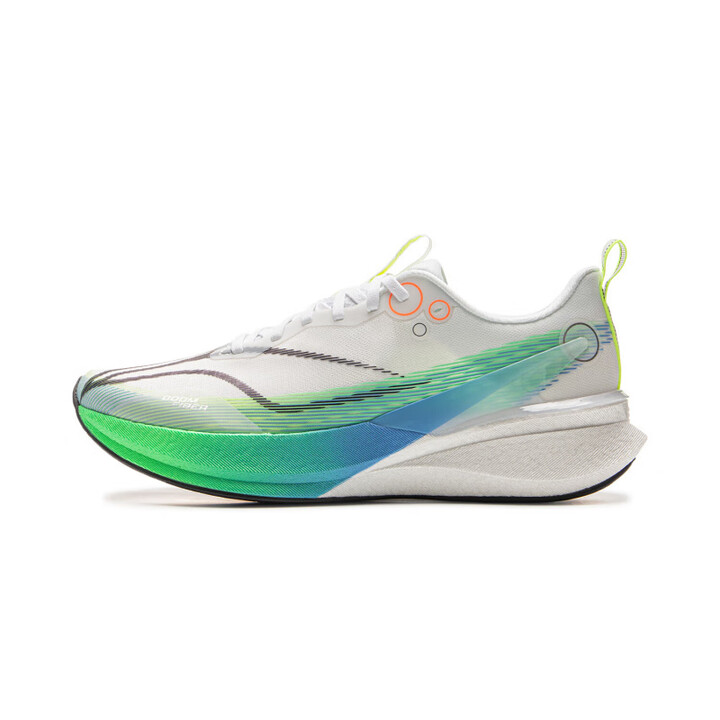 李宁（LI-NING）【5折优惠】赤兔8PRO跑步鞋男2025年新款䨻轻弹科技竞速跑步鞋 标准白/-10【涂码取芯片】 41 (255mm ...
